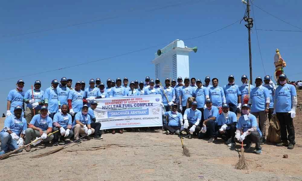 Hyderabad: Nuclear Fuel Complex adopts Shiva temple for Swacch Abhiyan