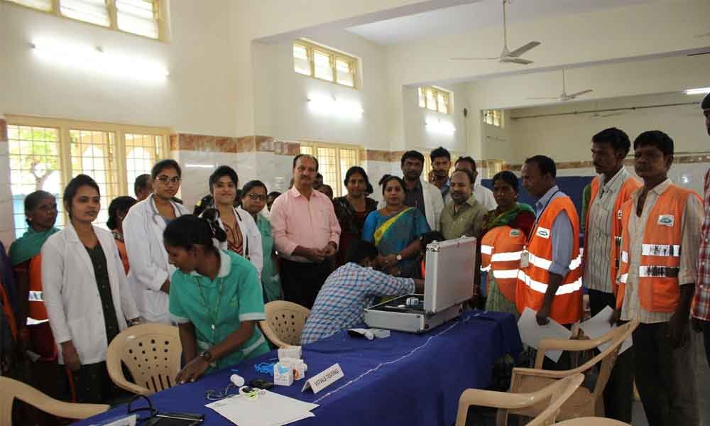 Hyderabad: Free health camp concludes today in Nagole