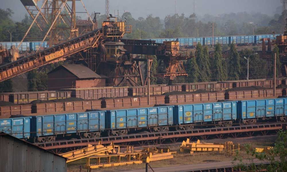 East Coast Railway Waltair division Loading of 72 rakes in a single day