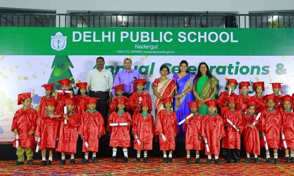 Graduation Day celebrations at DPS, Nadergul