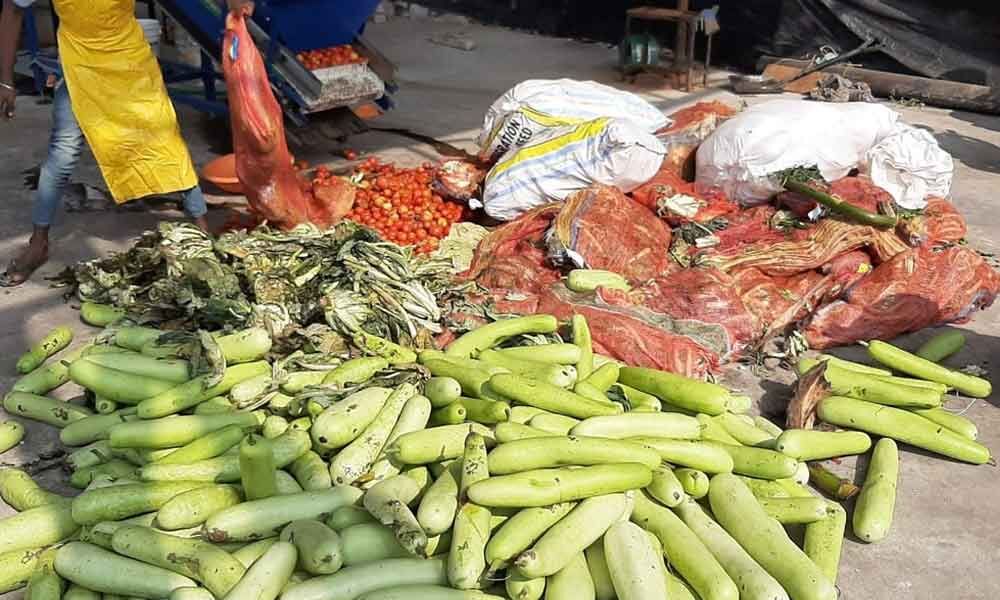 Bowenpally: Veggie waste packs a 'power' punch