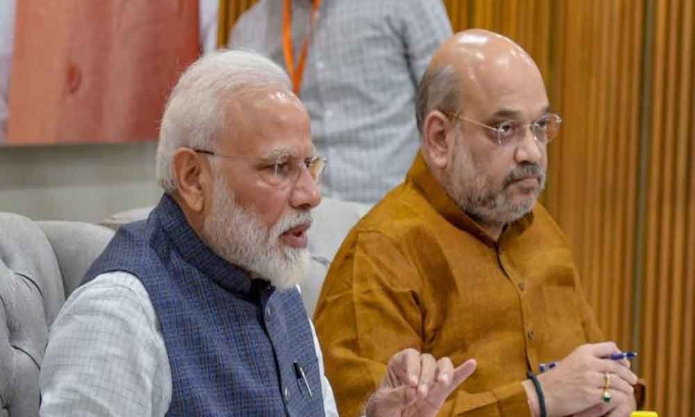 Amit Shah meets Modi over Madhya Pradesh developments