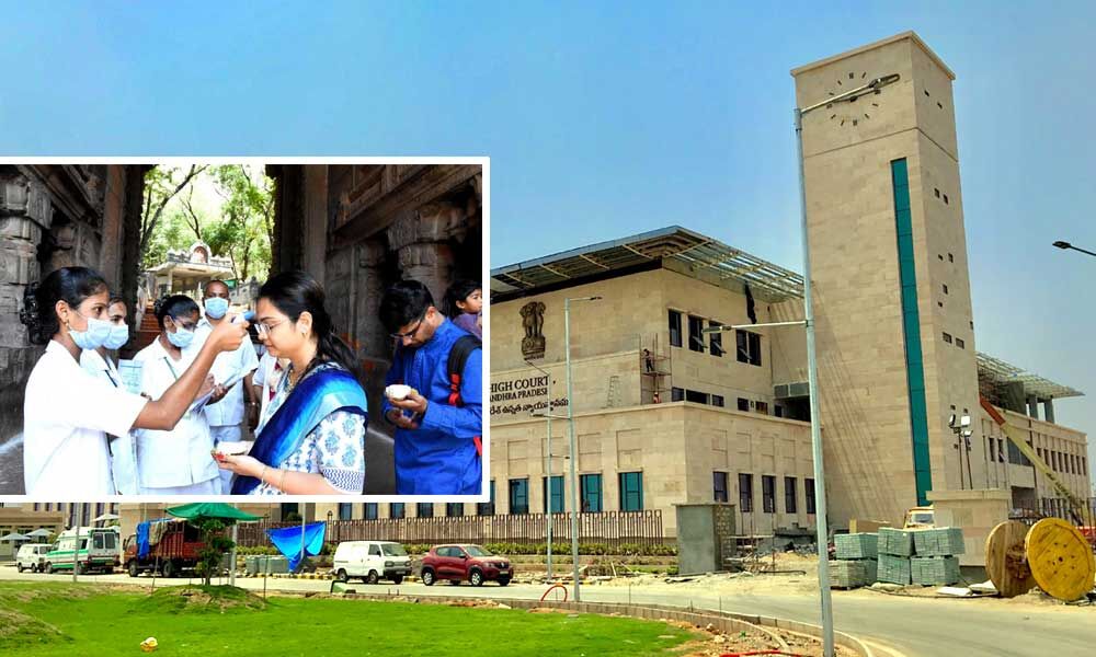 AP High Court directs district, subordinate courts to take precautions ...