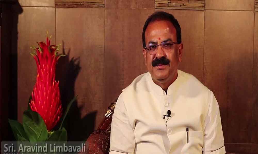 MLA Arvind Limbavali extends helping hand by donating groceries to needy