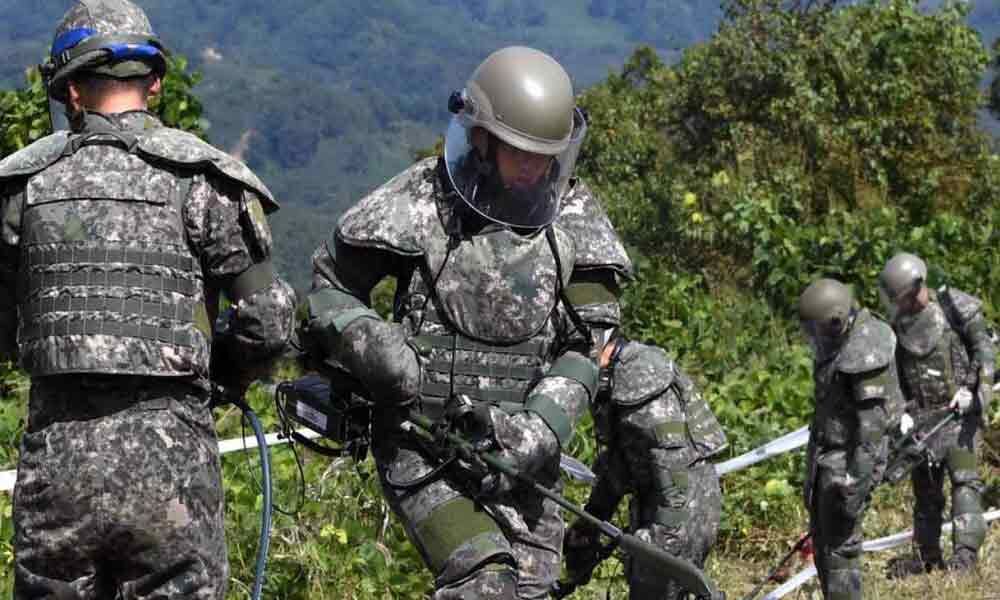 Multiple gunshots from North Korea hit South Korean border guard post