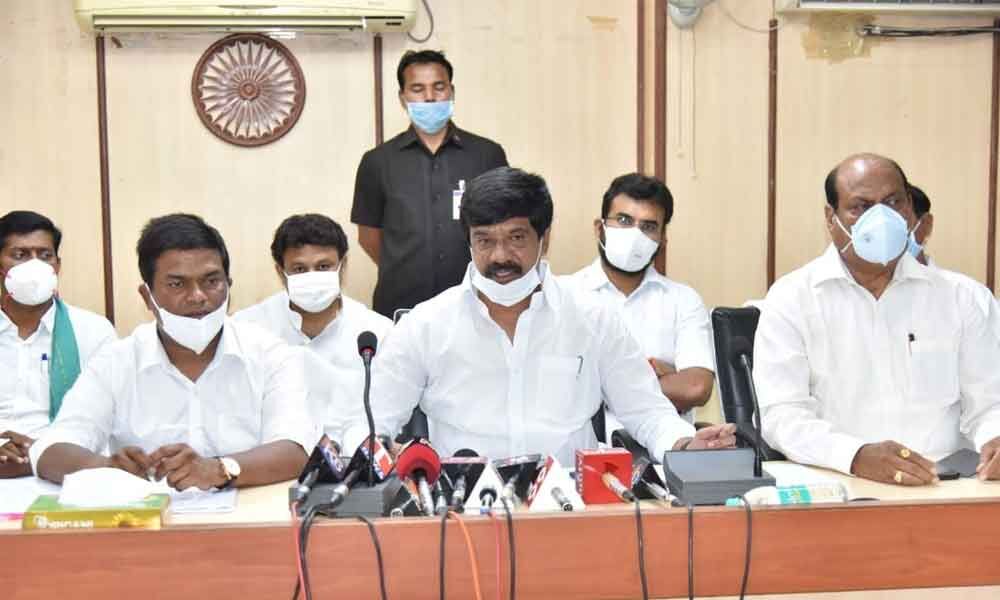 Nizamabad ranks number one in grain procurement: Minister Vemula ...