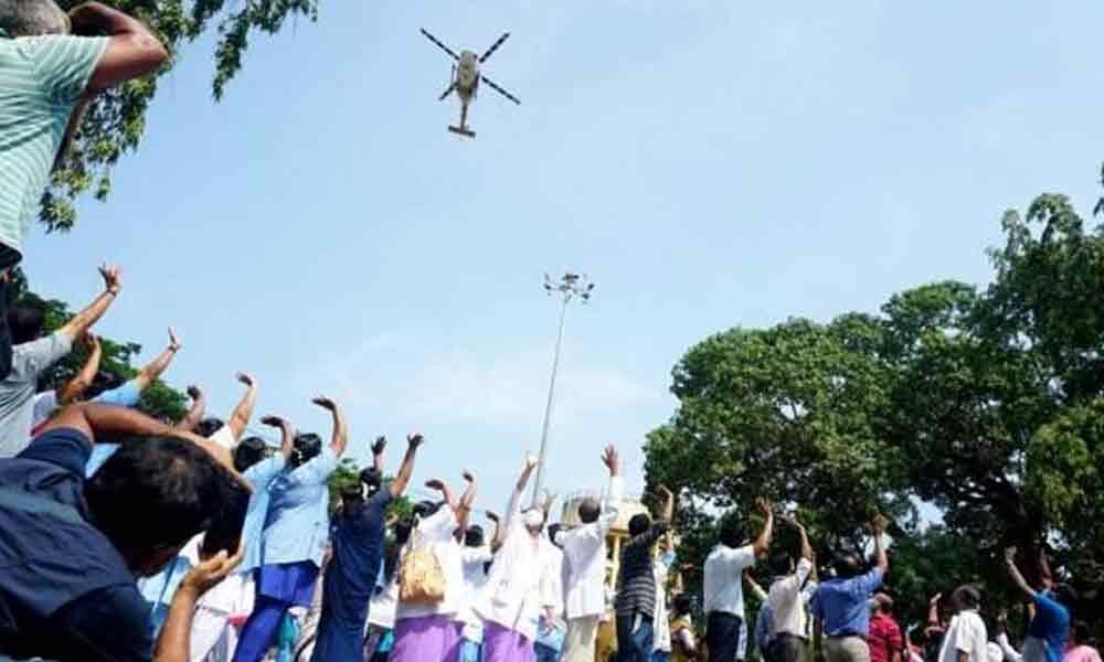 'Can IAF planes airdrop testing kits, PPE'