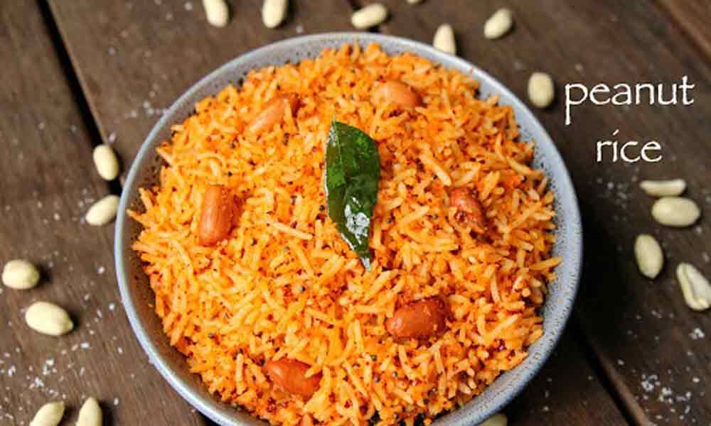 Peanut Rice: A Simple Yet Tasty Rice Recipe For Your Lunch