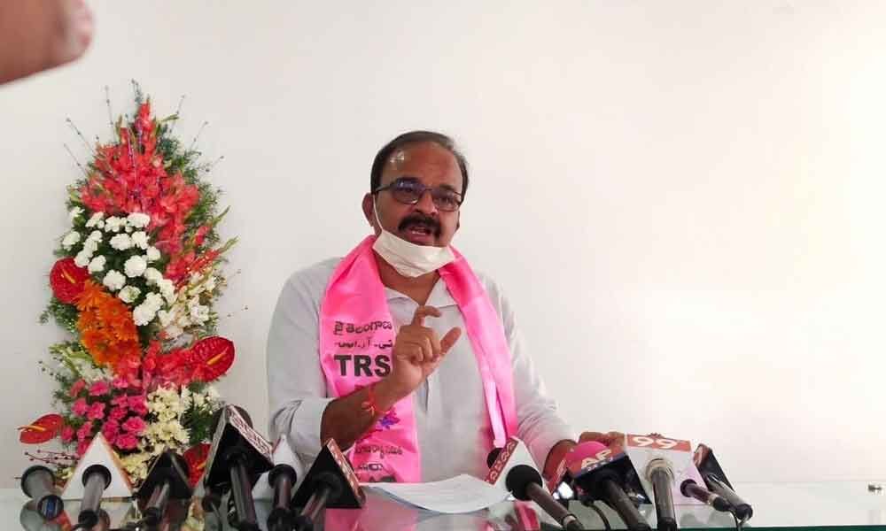 Fund allocation: TRS MP Ranjeet Reddy fires bias salvo at Modi