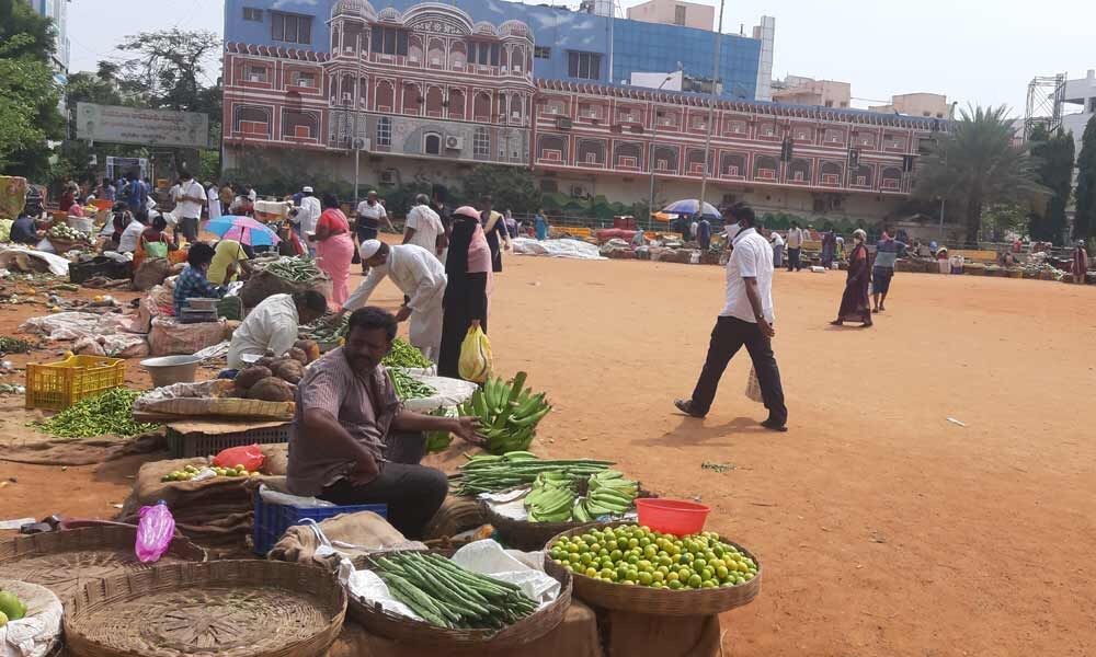 Rains to hamper Rythu Bazars, set up in open areas