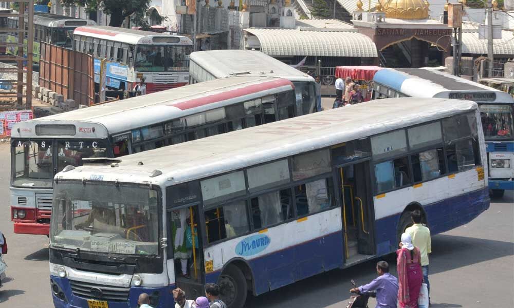 Green signal for city buses in Hyderabad