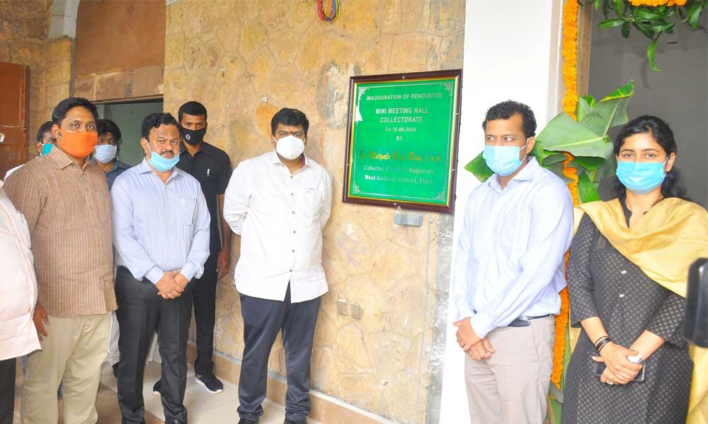 New chambers for Joint Collectors inaugurated in Eluru
