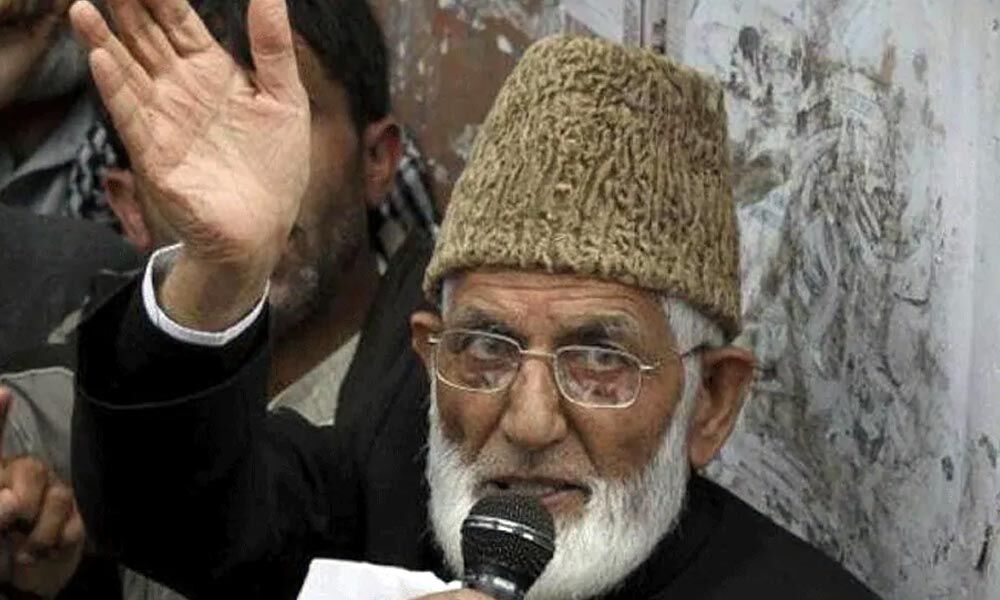 Syed Ali Shah Geelani quits Hurriyat Conference