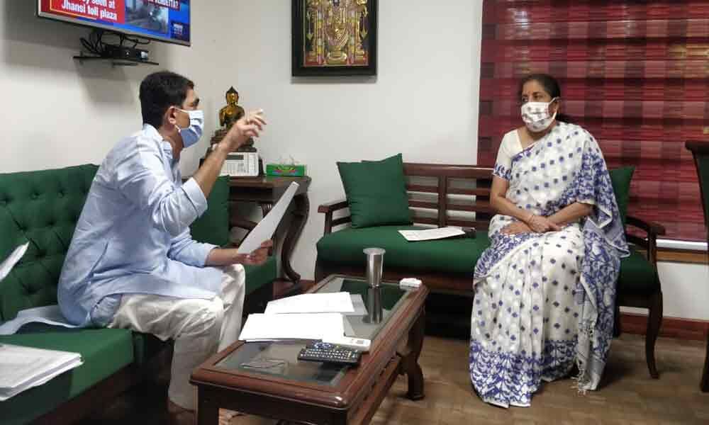 AP minister Buggana Rajendranath meets Nirmala Sitharaman, seeks ...
