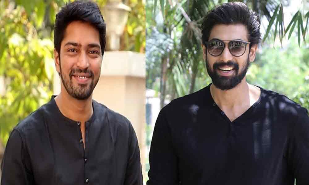 Rana Daggubati and Allari Naresh to act in Shadow web series?