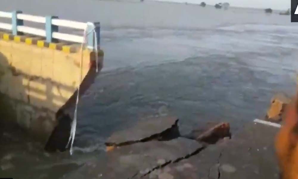 Approach slab of Bihar Bridge collapsed before its first month birthday ...