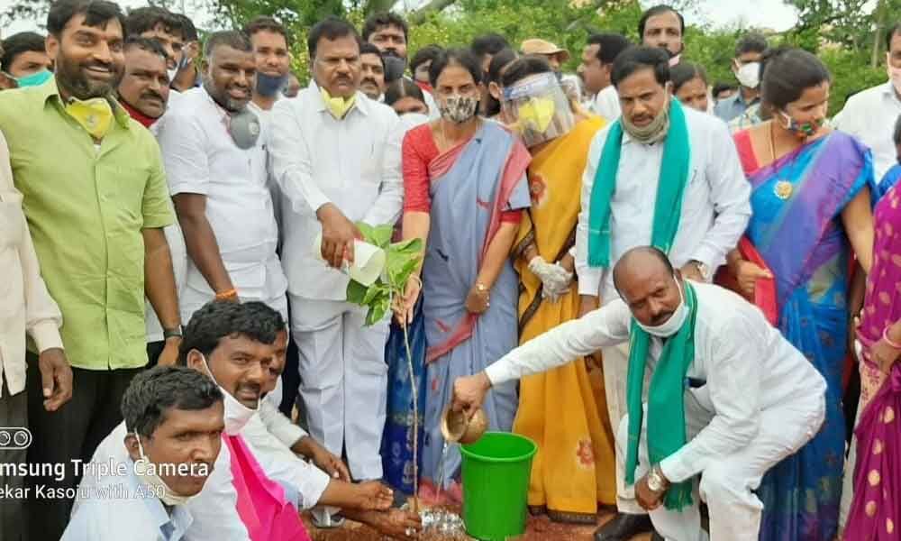 Ranga Reddy: Education Minister Sabitha Indra Reddy takes part in ...