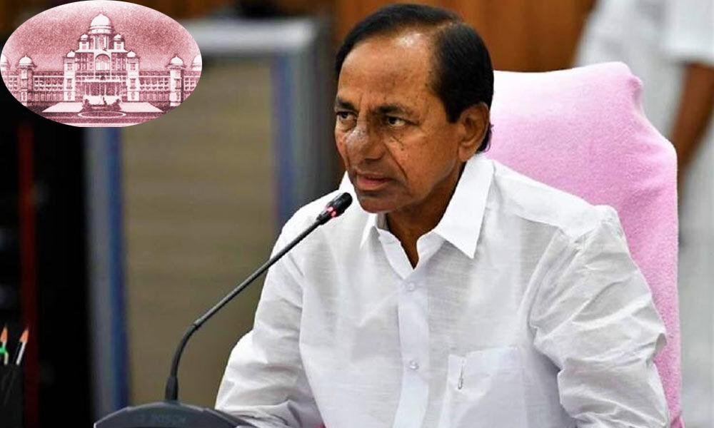 Telangana CM KCR effects changes to new Secretariat design