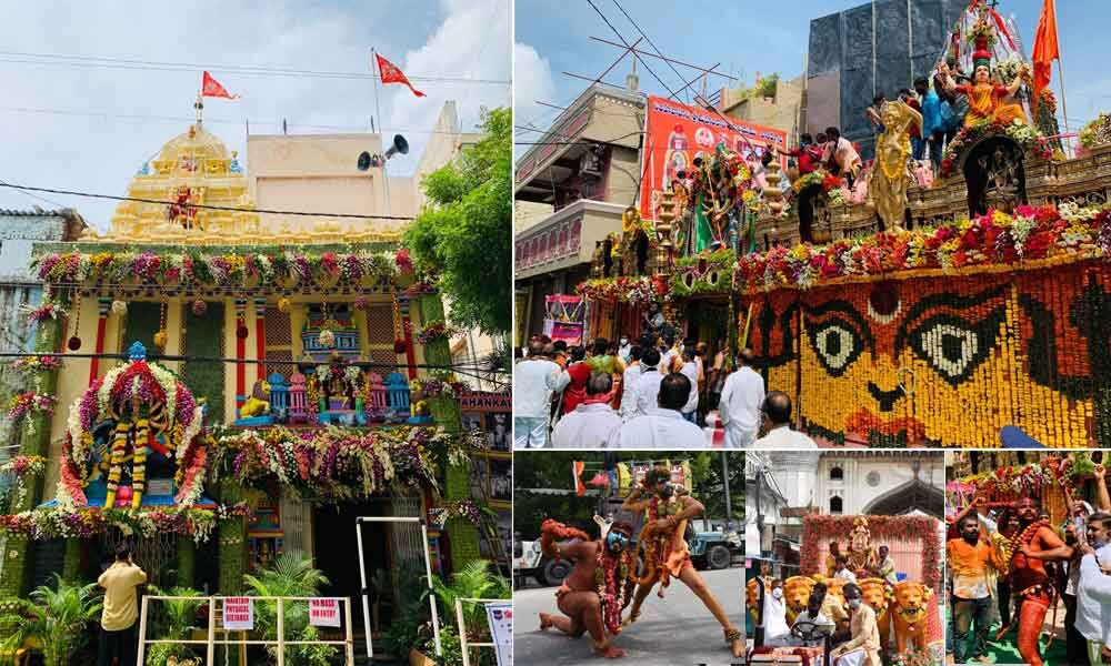 Hyderabad: Bonalu performed on subdued note