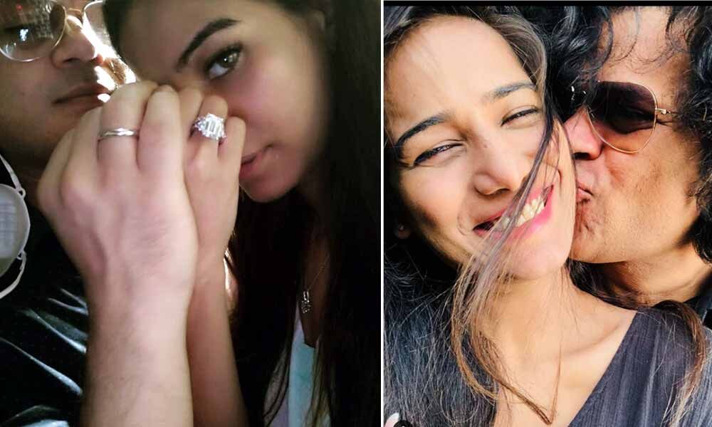 Poonam Pandey And Sam Bombay Flaunt Their Engagement Rings