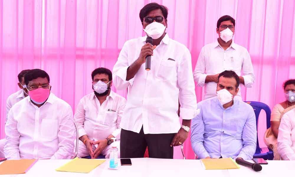 Khammam: Rythu Vedika will be completed before Dasara says Minister ...