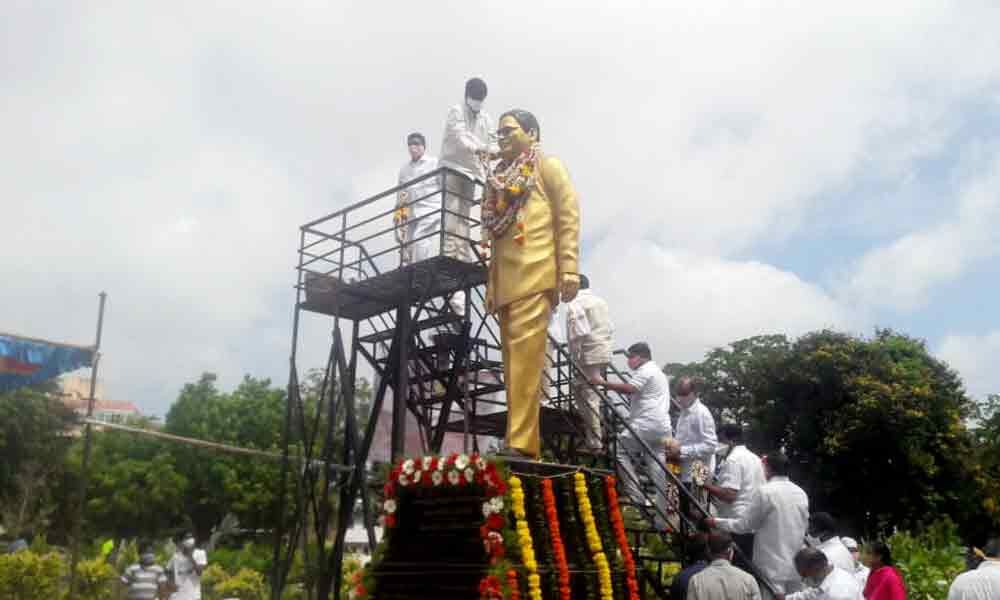 Tributes paid to Prof Jayashankar on his 87th birth anniversary