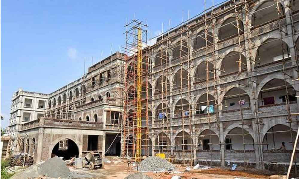 Construction of new Collectorates in 26 districts of telangana nearing ...