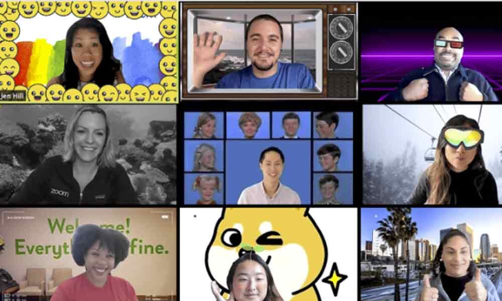 Zoom makes meetings lively with filters, noise cancellation and more