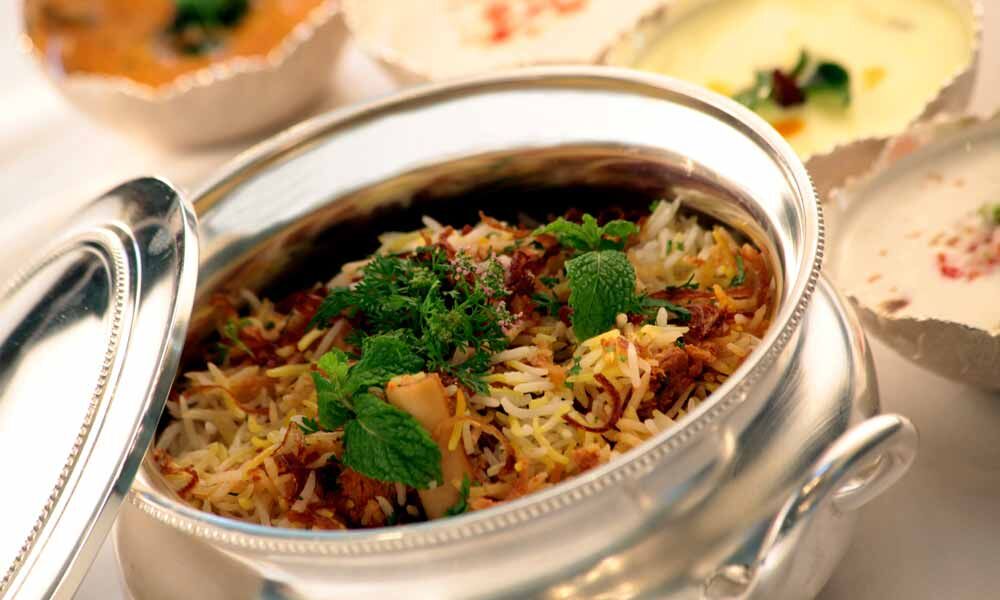 Order gourmet dishes from TajFalaknuma with Qmin