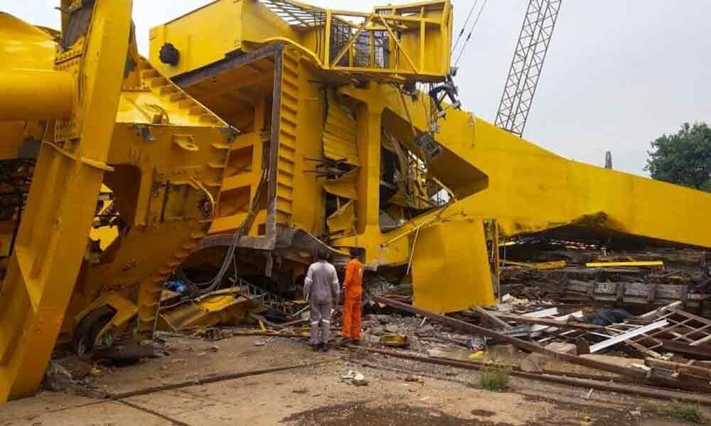 Vizag Shipyard accident: The mishap happened in a span of ten seconds ...