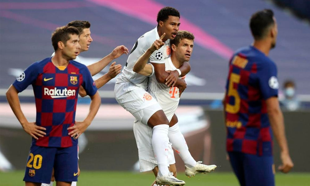 Spanish press slam Barca's 'historic humiliation'