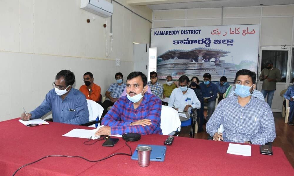 Kamareddy: Alert people of low-lying areas, Collector Dr A Sharath ...