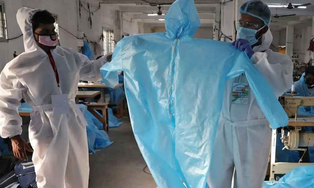 Hyderabad: Poor quality PPE kits blamed
