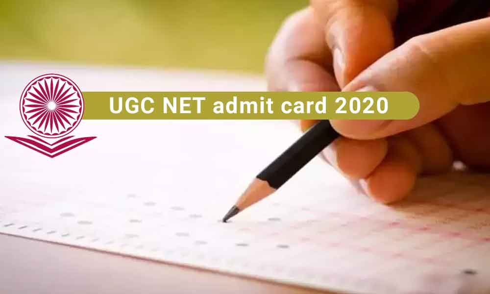 UGC NET admit card 2020 released, check details here