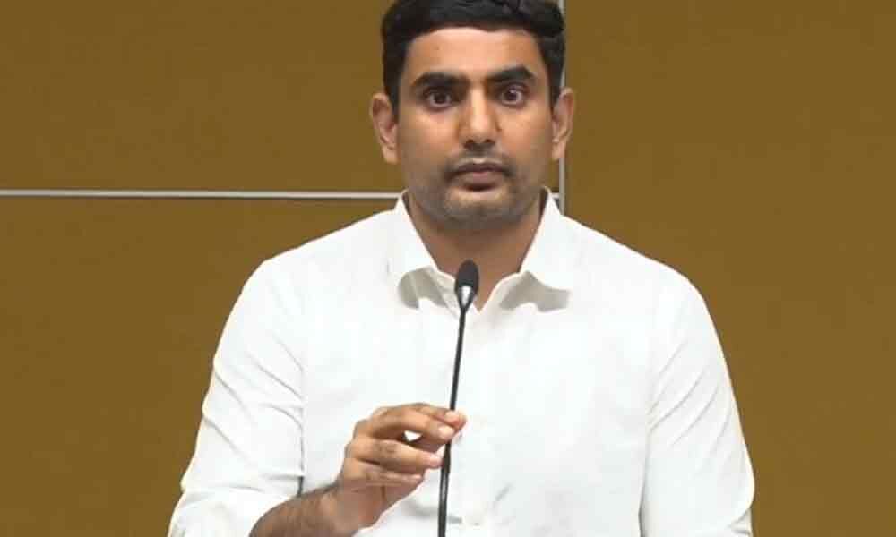 YSRCP Responsible for death of SI Durga Rao: Lokesh
