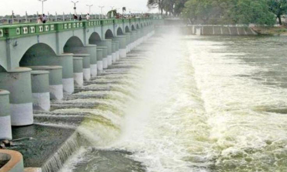Krishna Raja Sagar dam receives heavy infow of 31,157 cusecs