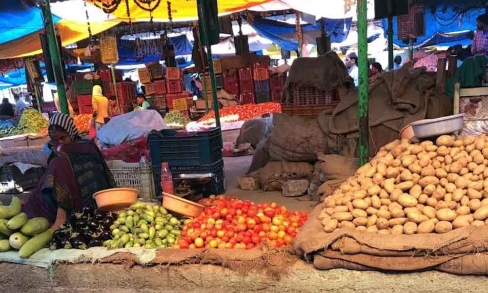 Rythu Bazar in hyderabad footfalls dip as vegetable prices soar