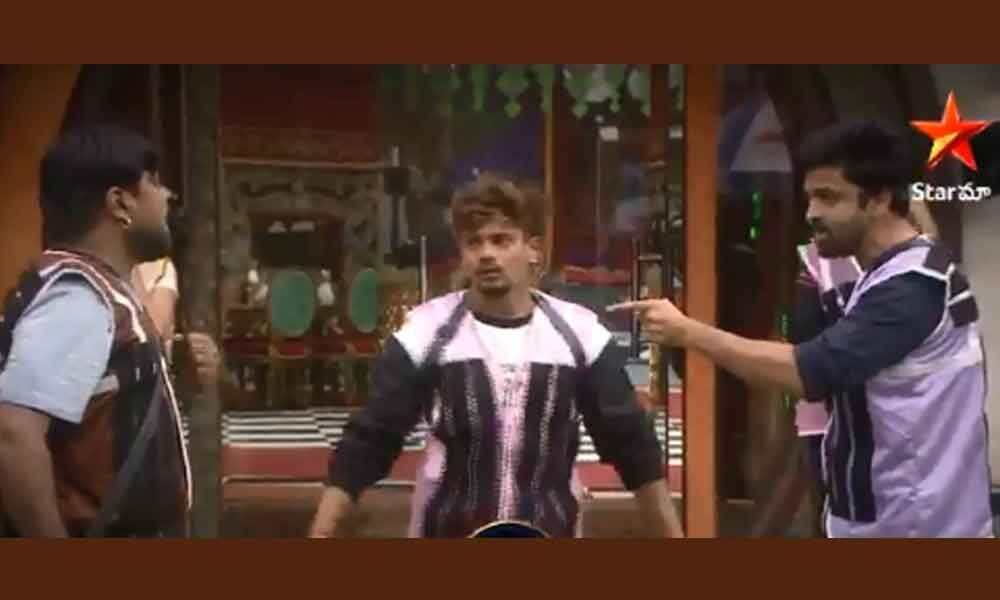 Bigg Boss 4 Telugu: War of Words between Amma Rajasekhar and Sohel Ryan