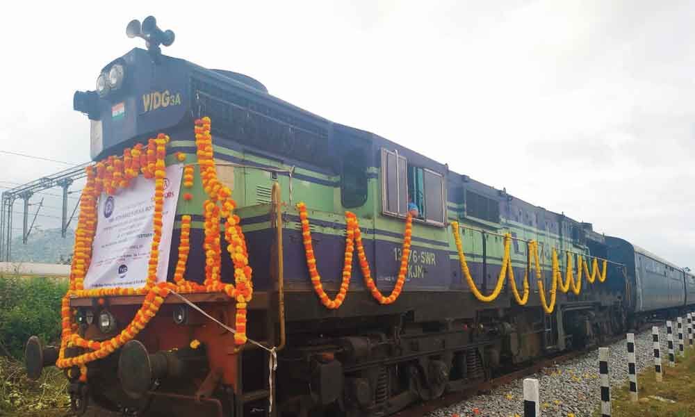 South Western Railway GM Ajay Kumar Singh flags off 50 New Modified ...