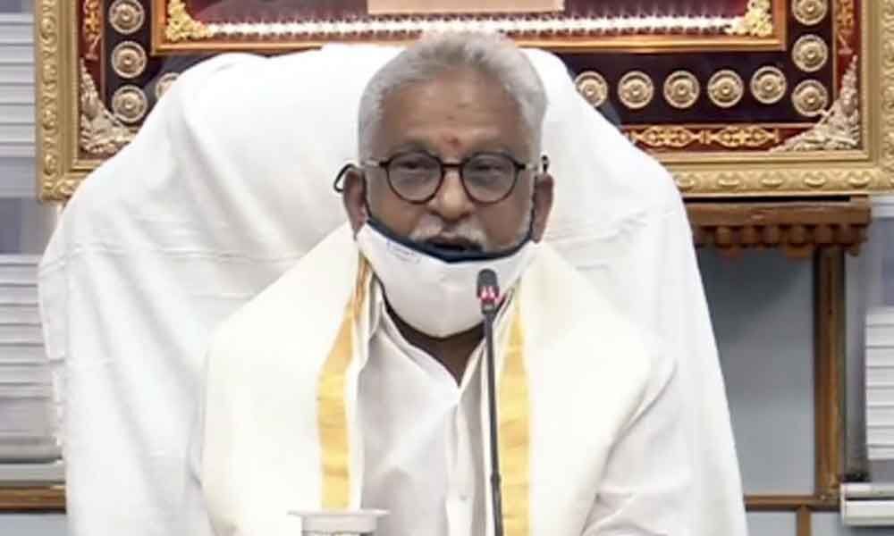 TTD chairman YV Subba Reddy tests positive for coronavirus