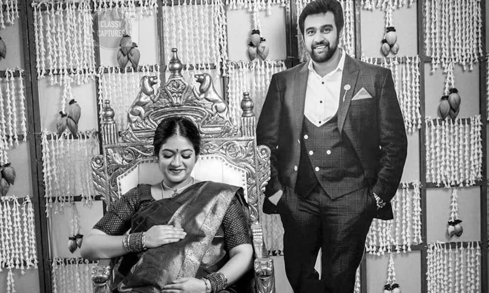 Watch: Sarja Family Welcome Junior Chiru At Meghana Raj Seemantha