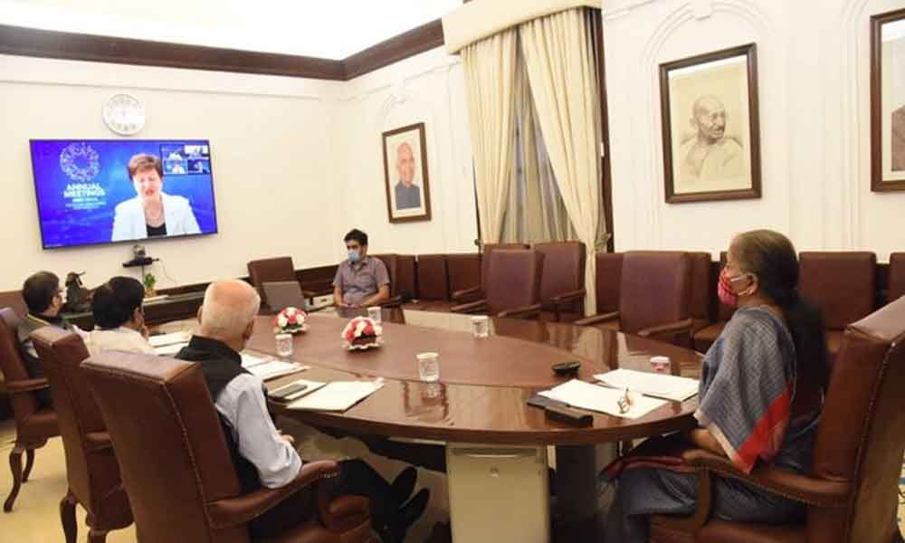 FM Nirmala Sitharaman participates in 102nd meeting of World Bank ...