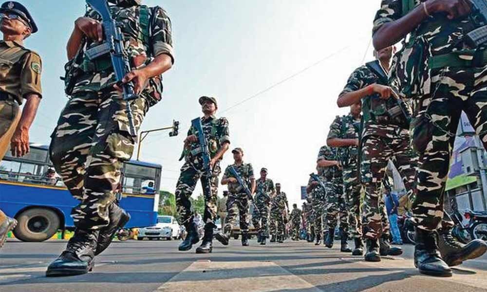 Bengaluru: Paramilitary forces arrive in city ahead of byelection
