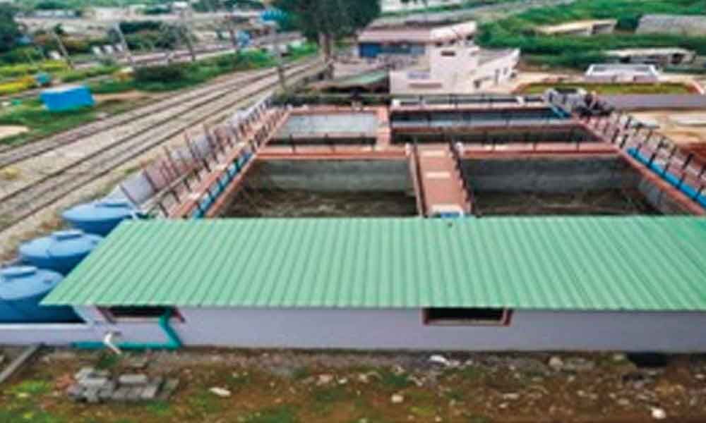 New STP at city Railway station to treat 5 lakh litres a day