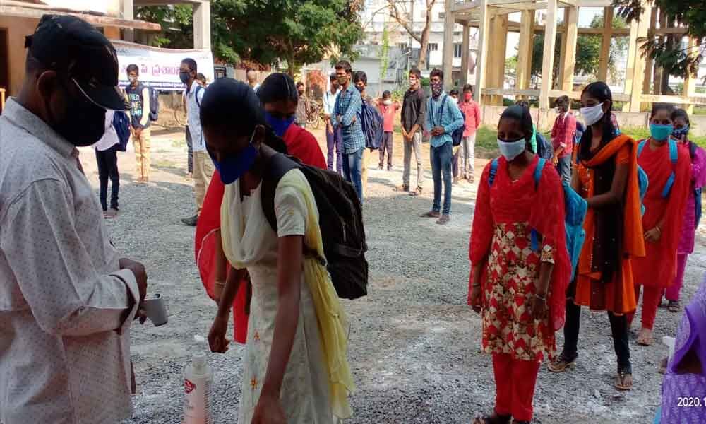 Andhra Pradesh: Schools resumed for classes 9, 10 across the state