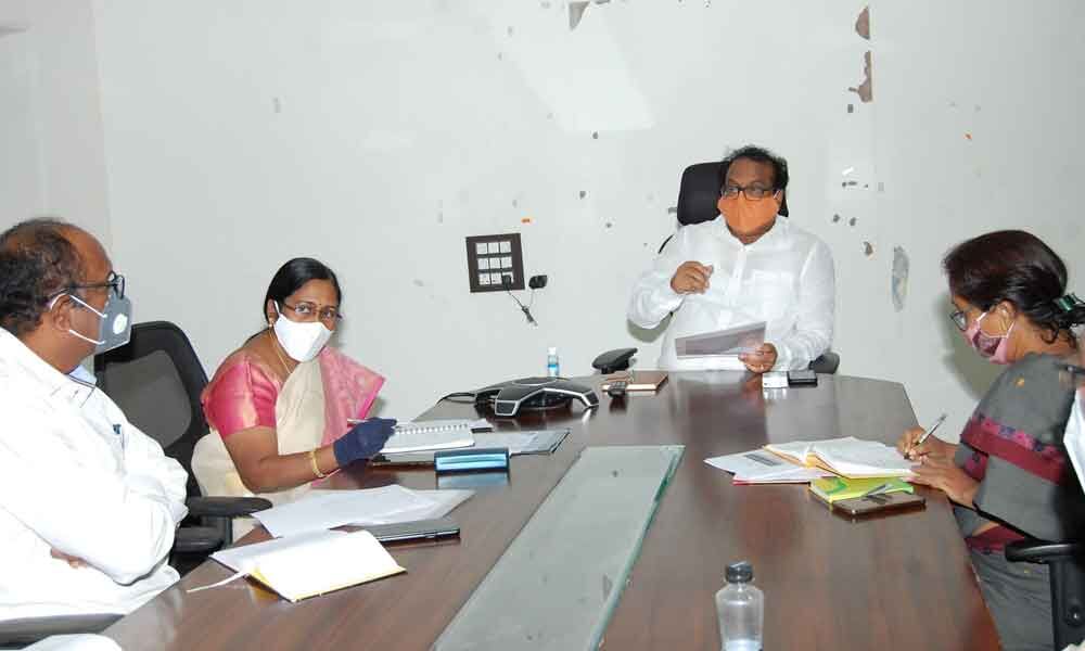 Complete Rythu Vedika construction immediately: Collector S Venkat Rao