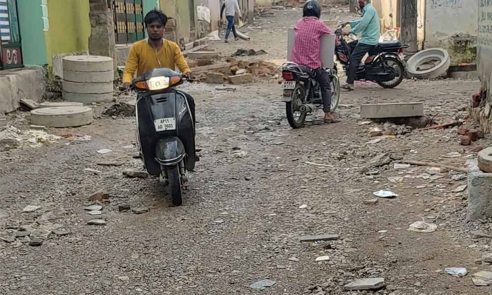Hyderabad: Bad state of amenities persists in Borabanda