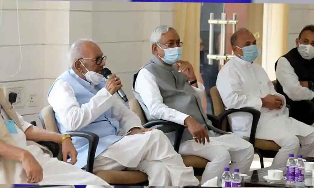 Nitish Kumar elected NDA Legislature Party leader