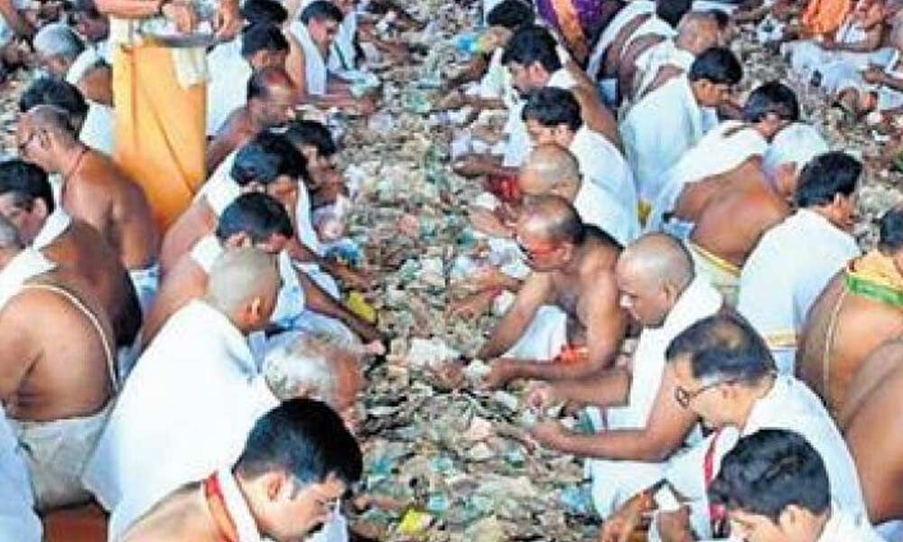 Srisailam temple records Hundi collection of Rs 2.06 crore