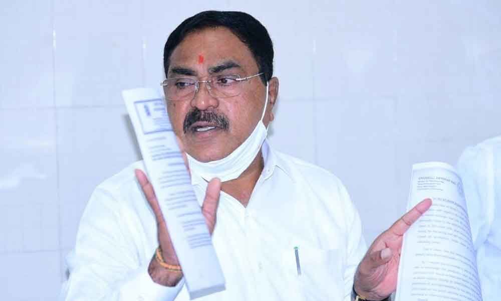 Warangal: Centre needs to learn from Telangana State says Errabelli ...